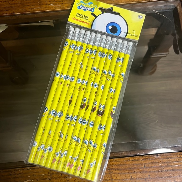 Nickelodeon | Office | 2count Spongebob Squarepants Pencils | Poshmark